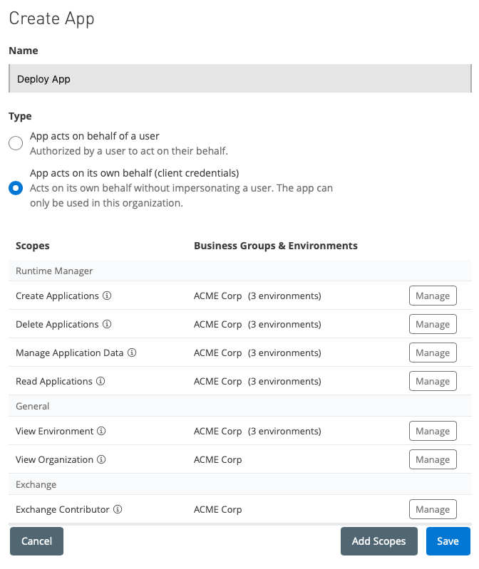 Deploy to CloudHub 2.0 using Maven and Connected Apps
