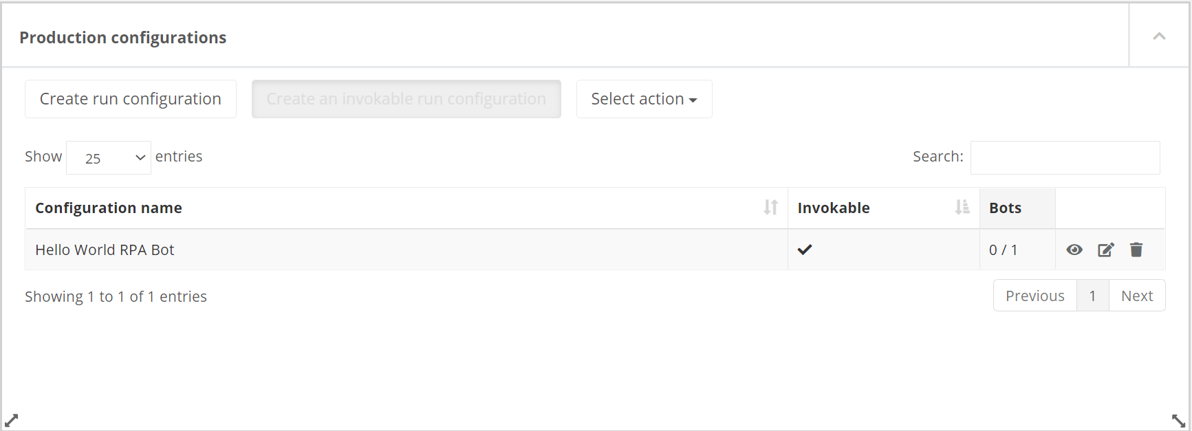 Publish MuleSoft RPA into Exchange and invoke it from a Mule API
